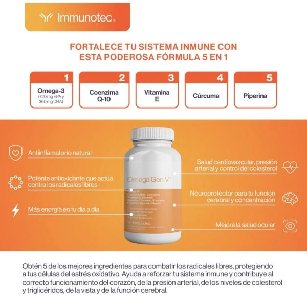 Immunocal Omega Gen V: Más Salud General